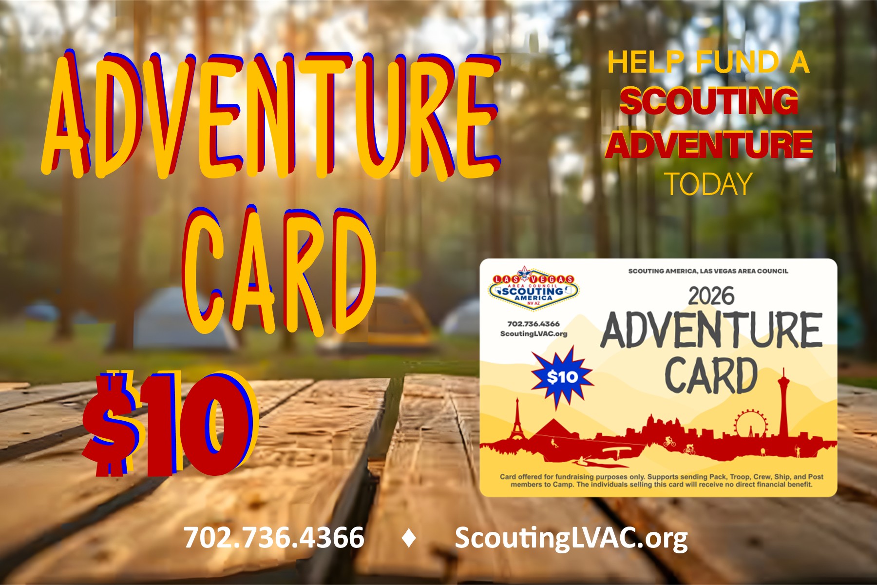 Adventure Cards - Las Vegas Area Council